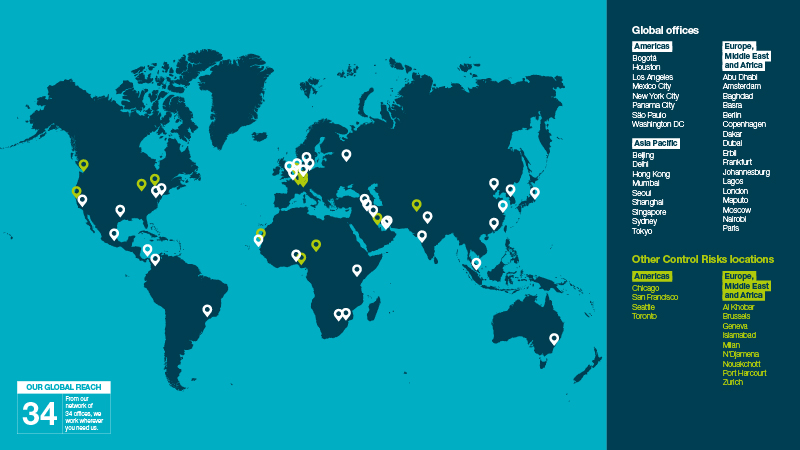 Training Locations | Control Risks