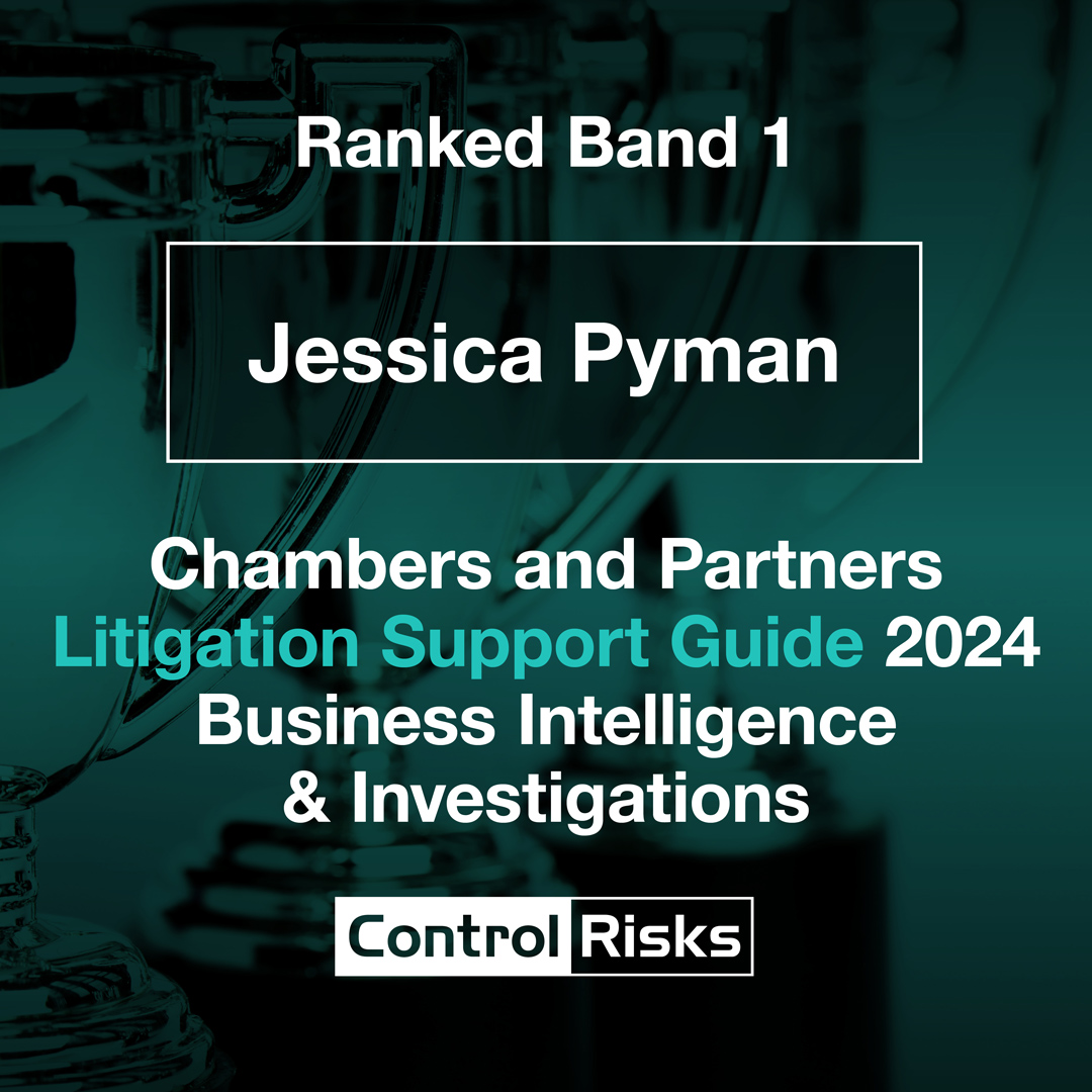 Jessica Pyman | Control Risks